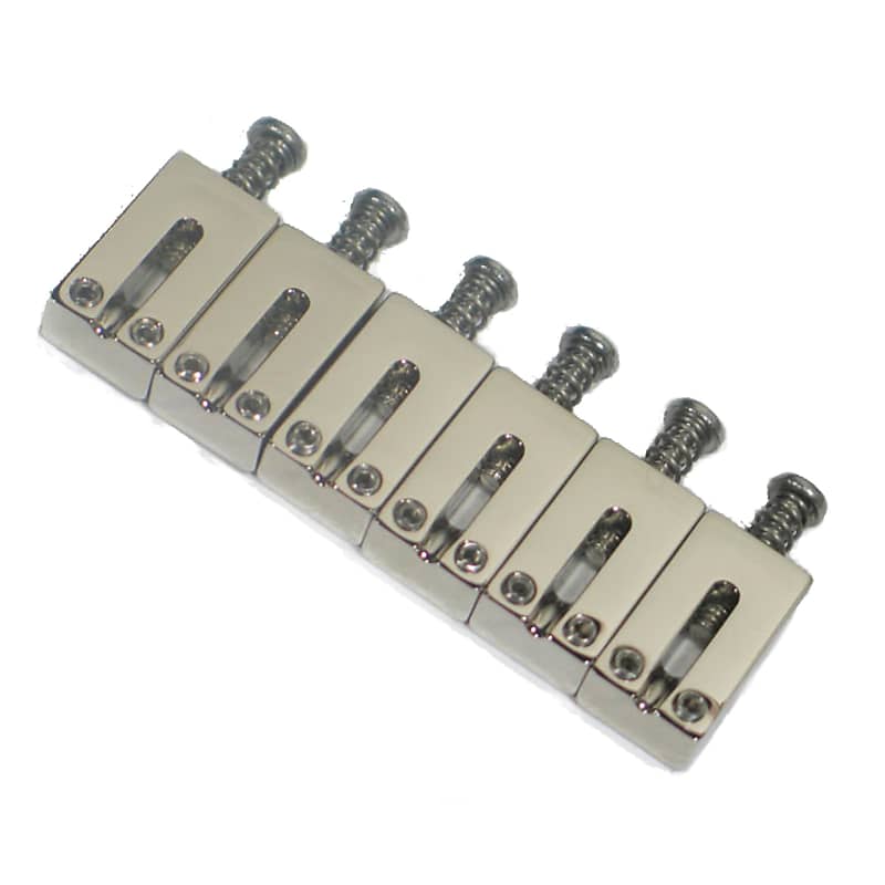 MannMade USA - PRS SE Silver Sky® Bridge Saddles - Nickel | Reverb UK