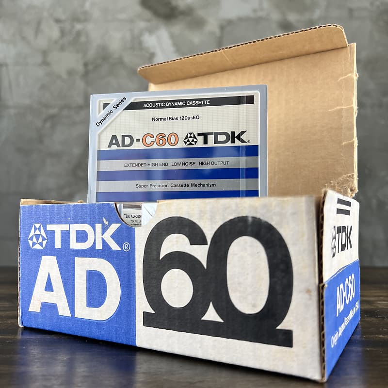 TDK AD-C60 Cassettes 1979 | Reverb