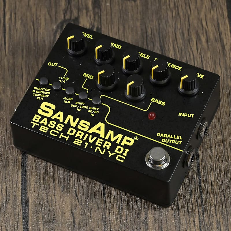 TECH21 SansAmp BASS DRIVER DI V2 Preamp for bass [SN 842051] | Reverb