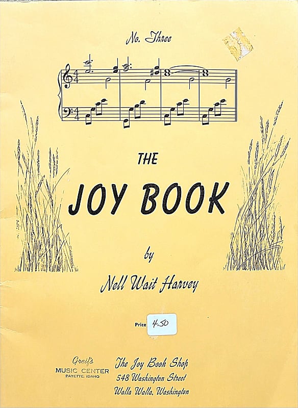 The Joy Book - No. Three - Used Vintage Piano Book | Reverb