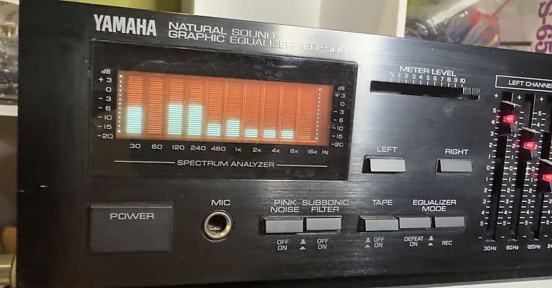 Yamaha EQ-500 Natural Sound Graphic Equalizer – Tested - READ | Reverb