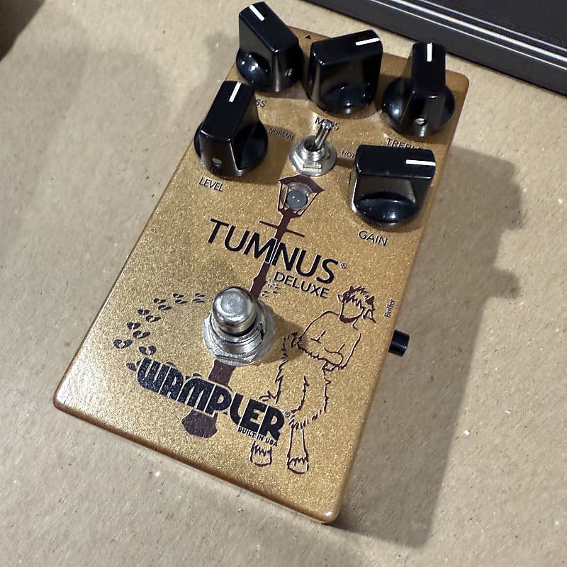 Wampler Tumnus Deluxe 2010s - Gold | Reverb