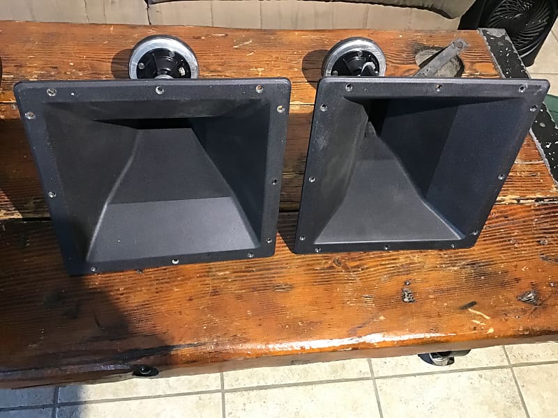 Pair of Electro-Voice Eliminator Horns with DH2010A High | Reverb