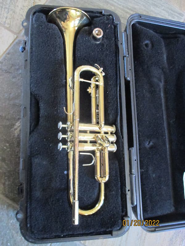 Bach trumpet with case and mouthpiece | Reverb