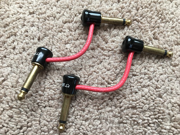 George L's Pre-Made Brass Patch Cables | Reverb