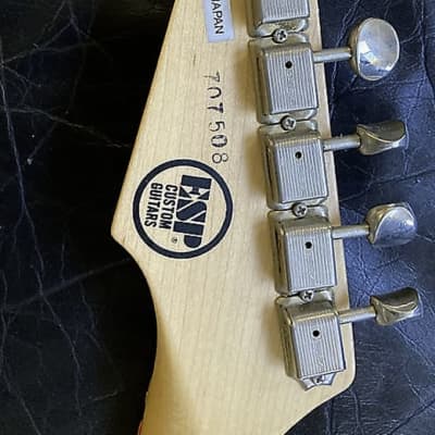 ESP Hybrid Custom Shop Guitar 2000's - Sparkle White | Reverb