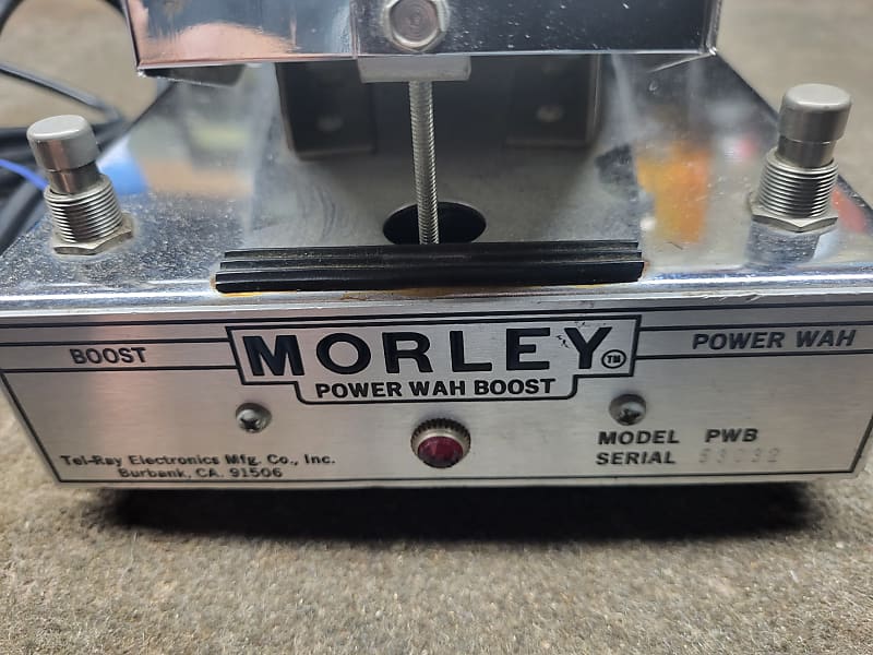 Morley PWB Power Wah Boost 1970s (?) Chrome | Reverb