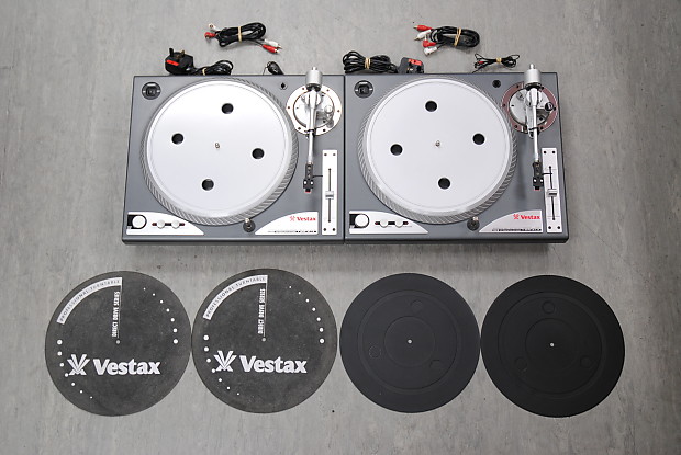 Pair of Vestax PDX-a1S Decks | Reverb