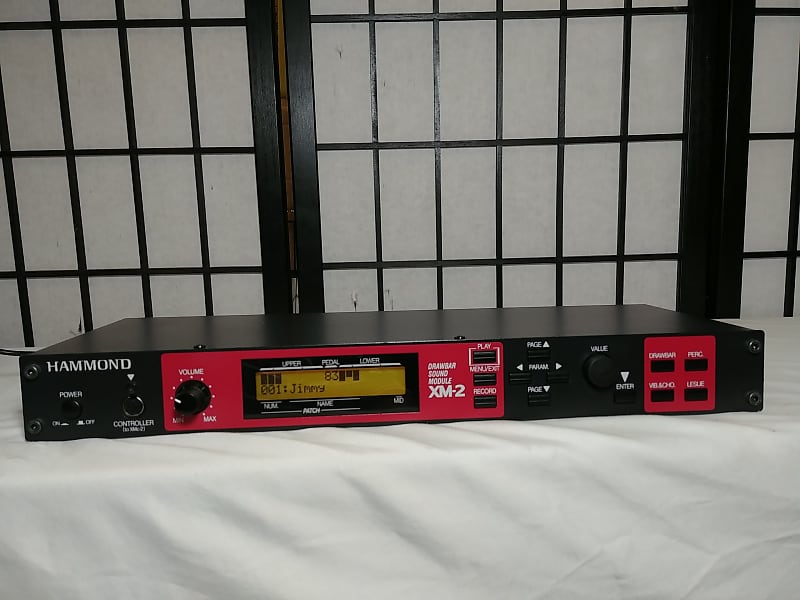 Hammond XM-2 Sound Module with Controller and Rack Mount | Reverb