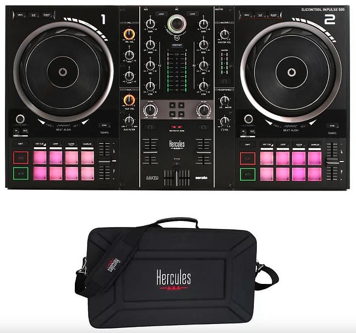 Hercules DJ DJControl Inpulse 500 2-channel DJ Controller | Reverb