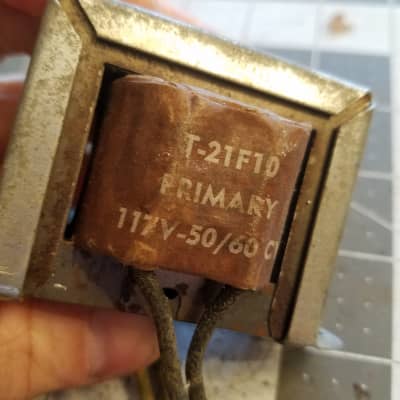 Thordarson T-21F10 Transformer 6.3 V Vintage Power Filament | Reverb