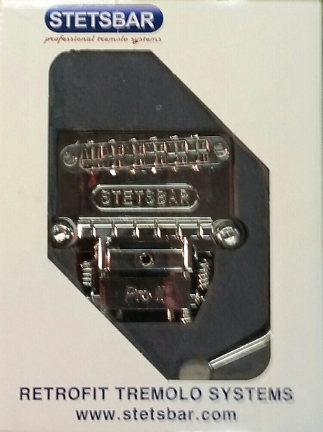 Stetsbar Tremolo Pro II Chrome Stop Tail Fits Les Paul, ES, | Reverb