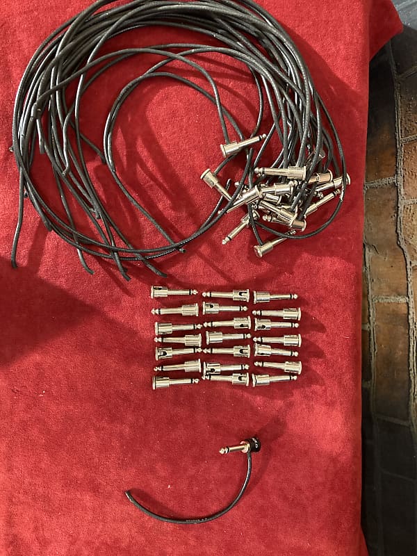 George L’s Guitar Cable Ends 21 Cables 42 Jacks | Reverb
