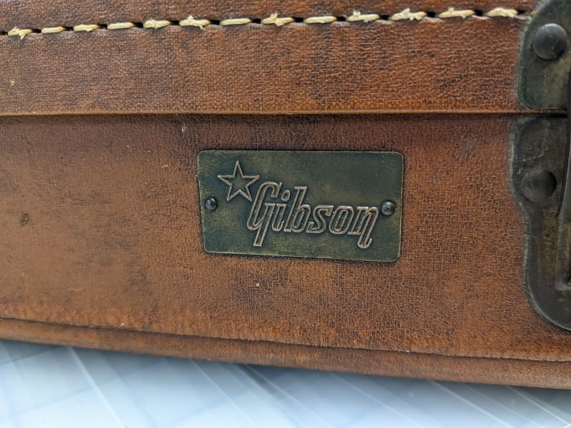 Gibson Les Paul Case 1961 Brown/Pink | Reverb