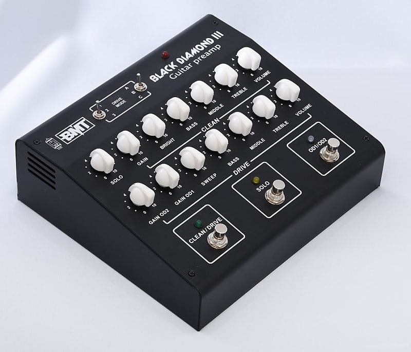 BMT Guitar Tube 3 Channel Preamp Black Diamond III | Reverb