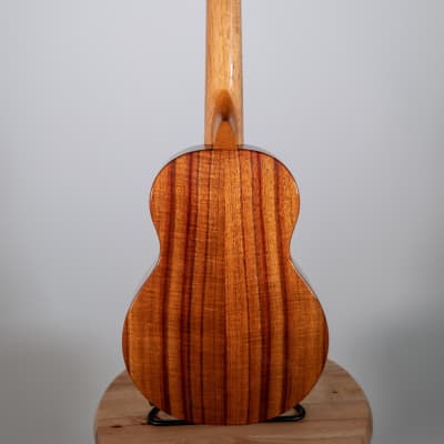 KoAloha KTM-00 Koa Tenor Ukulele Custom Nail design inlaid | Reverb