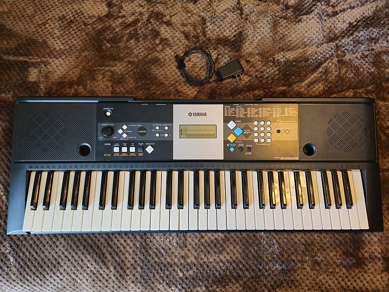 Yamaha PSR-E223 61-Key Electric Keyboard with Power Supply | Reverb
