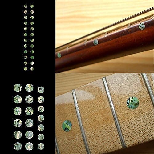 Sticker Fret Markers for Guitars & Bass - Custom Dots Set - | Reverb