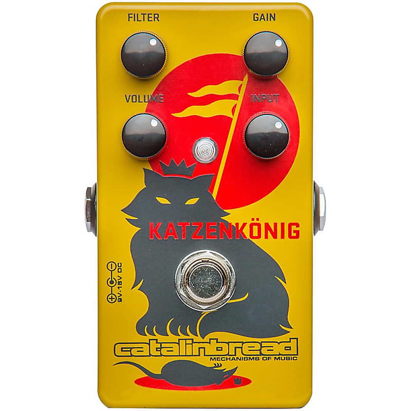 Catalinbread Katzenkonig Distortion Guitar Pedal | Reverb