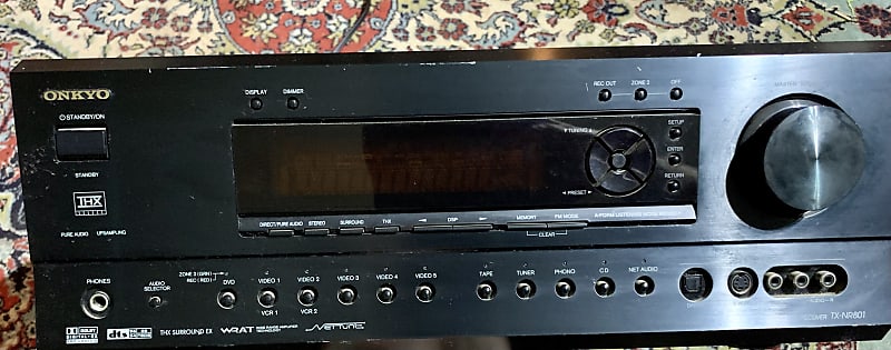 Onkyo TX-NR801 2004 Black | Reverb