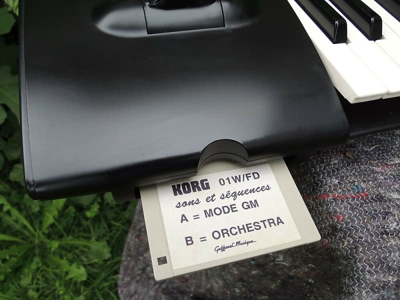 KORG 01WFD 720 K° Floppy Disk w/ General midi ORCHESTRAL | Reverb