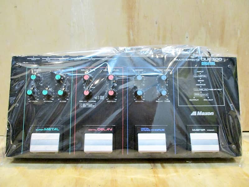 80's Maxon DUE300 Vintage Multi Effects Pedal | Reverb UK