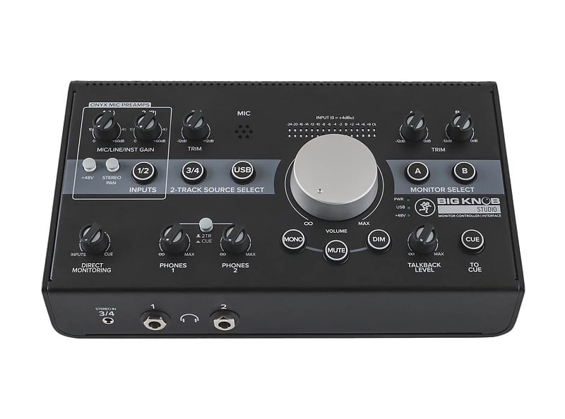 Mackie Big Knob Studio Monitor Controller [DEMO] | Reverb