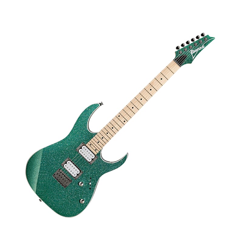 Ibanez RG421MSP Turquoise Sparkle 24F Quantum HH Super Strat | Reverb