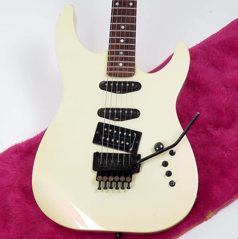1987 Kramer Pacer Custom I - Flip Flop White Finish! - Floyd | Reverb