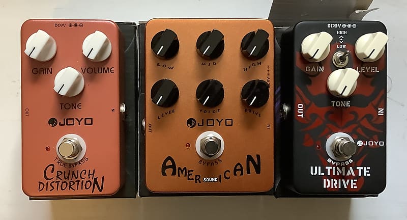 Joyo Crunch, American, Ultimate Drive Pedal Lot | Reverb