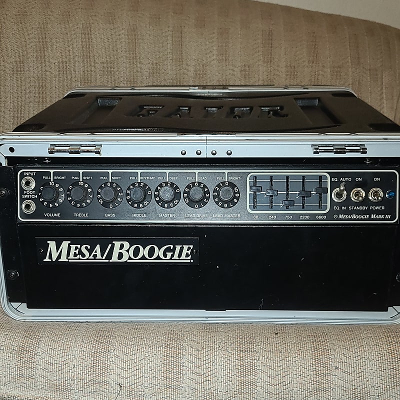 Mesa Boogie Mark iii red stripe 1986 - Rack mount | Reverb
