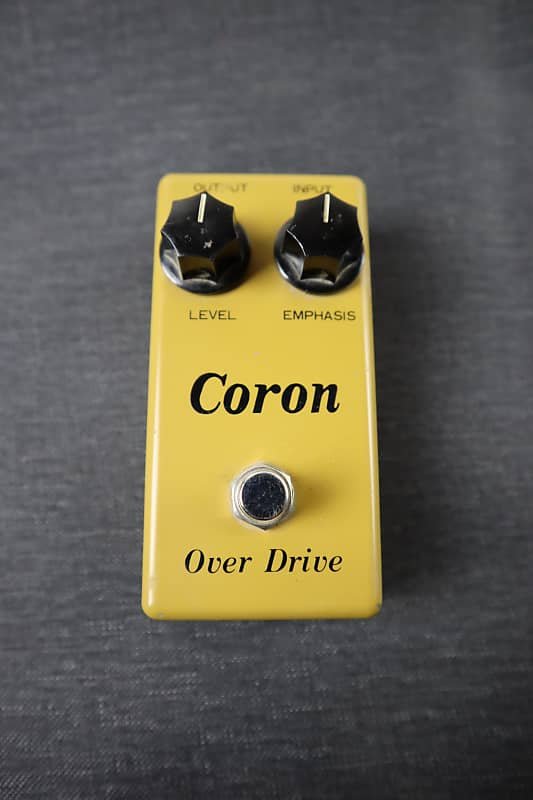 VERY RARE Coron Over Drive Vintage Pedal Fuzz / Distortion | Reverb