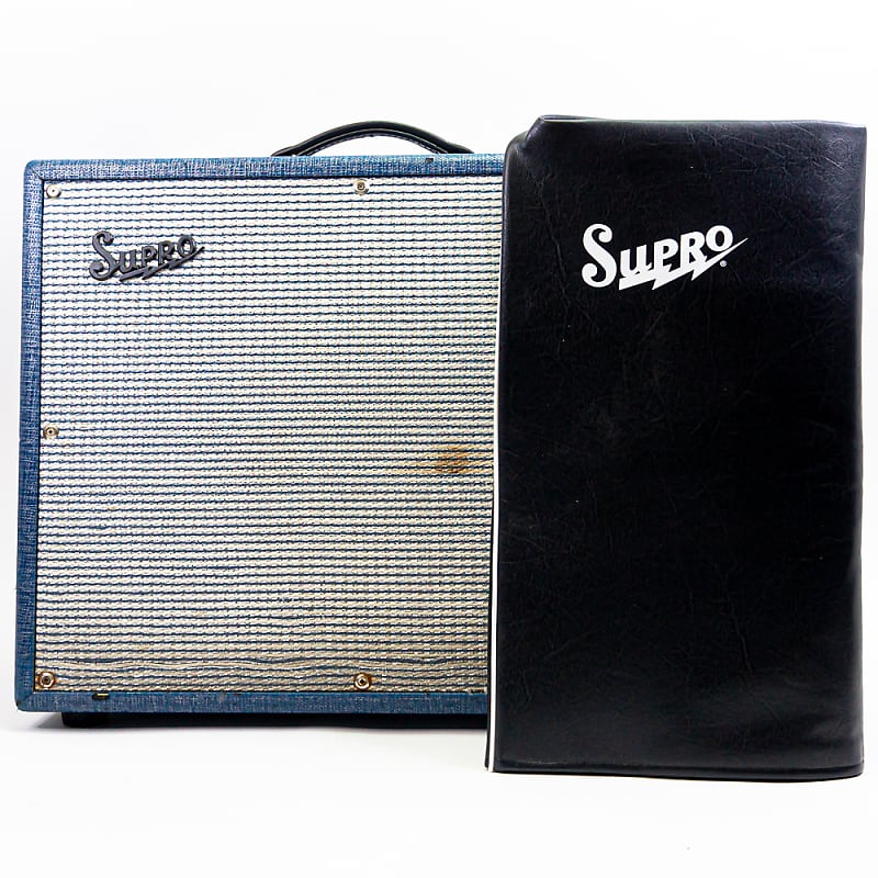 Supro 1675RT Rhythm Master 60/35-Watt 1x15" Tube Combo Amp w/ | Reverb