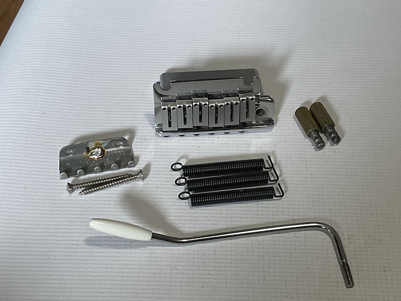 2000's Fender USA American Stratocaster 2 Post Chrome Tremolo | Reverb