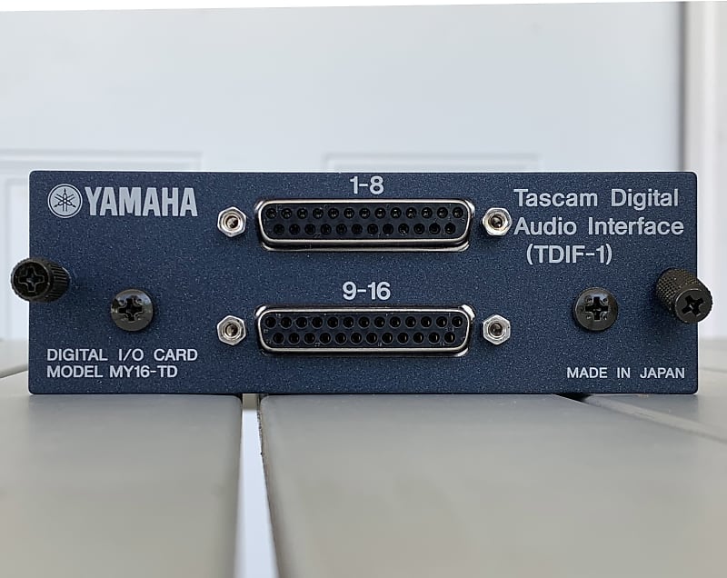 Yamaha MY16-TD - 16 Ch. TDIF I/O Card | Reverb