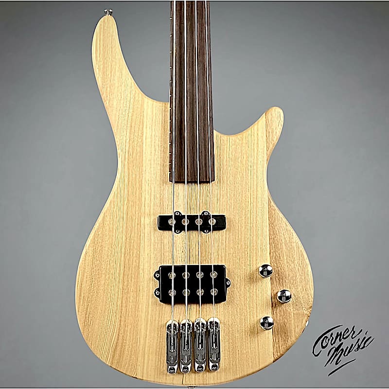 Stagg SBF-40 Fretless Fusion Bass 2022 Natural | Reverb