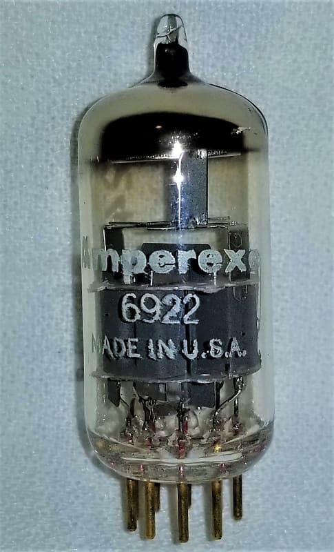 Amperex 6922 Dual Triode Tube NOS/NIB | Reverb