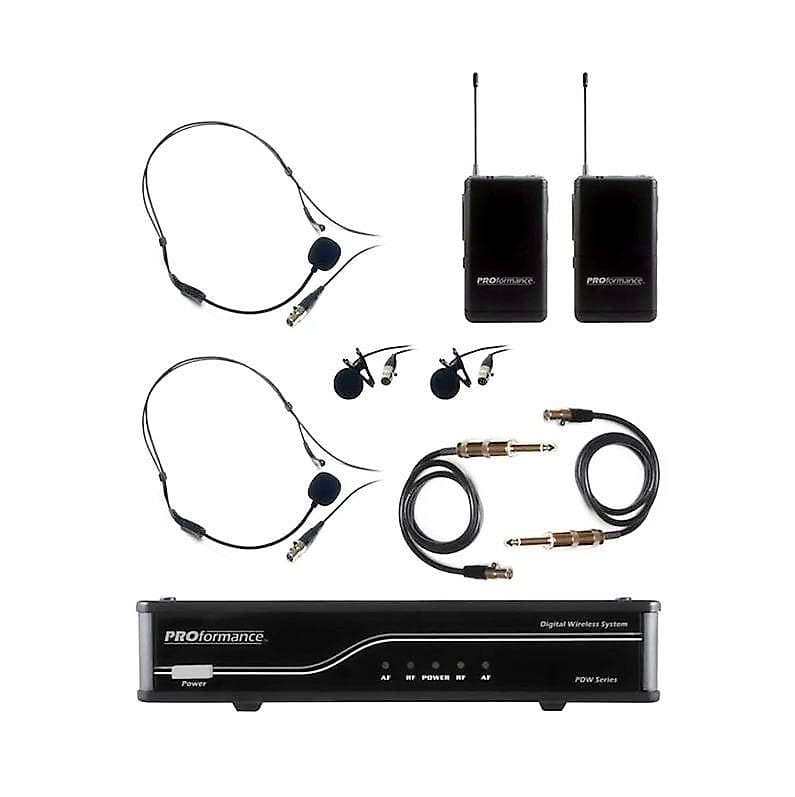 CAD Audio PROformance PDW-LHG Lav/Headset Dual Channel | Reverb