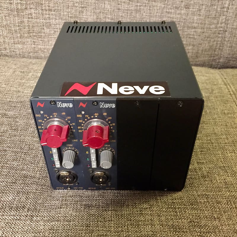 AMS Neve 1073LB 500 Series Mic Preamp Module Pair Racked | Reverb