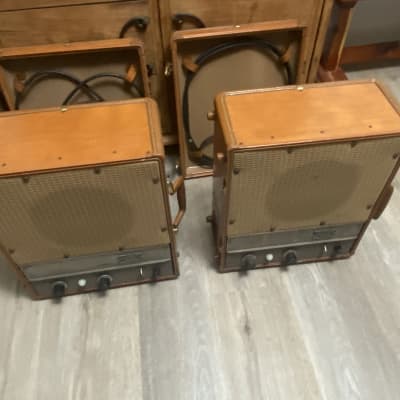 Ampex 620 Mobile Electric Guitar Speaker Set Rare Previous LA | Reverb