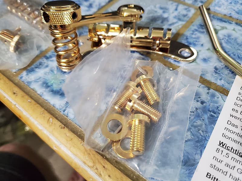 Duesenberg Gold Les Trem II Tremolo ABR-1 Roller Bridge | Reverb