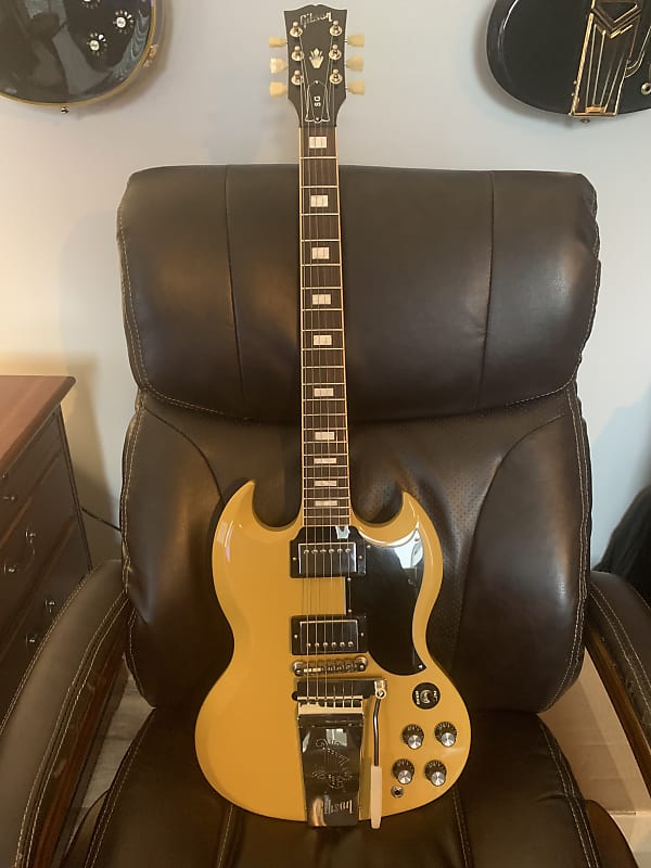 MOD SHOP 2019 CME Gibson SG w Maestro Vibrola | Reverb