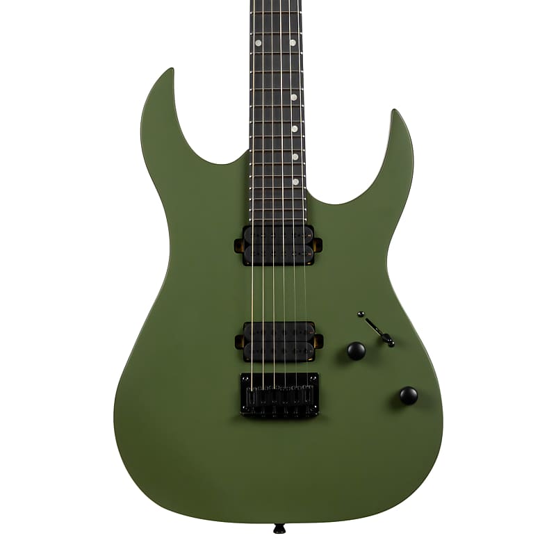 Spira S-400 MGR Electric Guitar, Satin Dark Green | Reverb