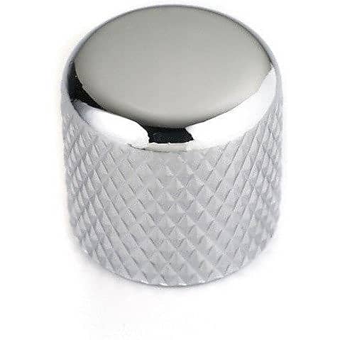 DR Parts Control Knob Dome Top Chrome Push Fit | Reverb