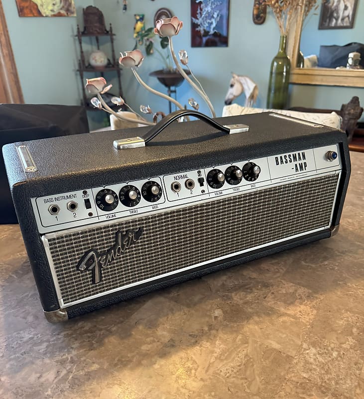 Fender Bassman 2-Channel 50-Watt Guitar Amp Head 63 & 65 Mods | Reverb