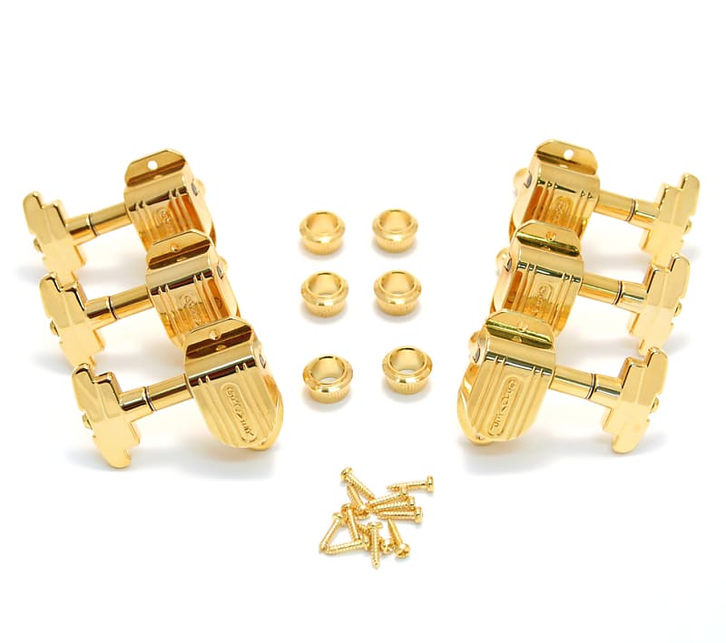 Grover Gold 3+3 Imperial Tuners for Jazz/Archtop Guitar 150G | Reverb