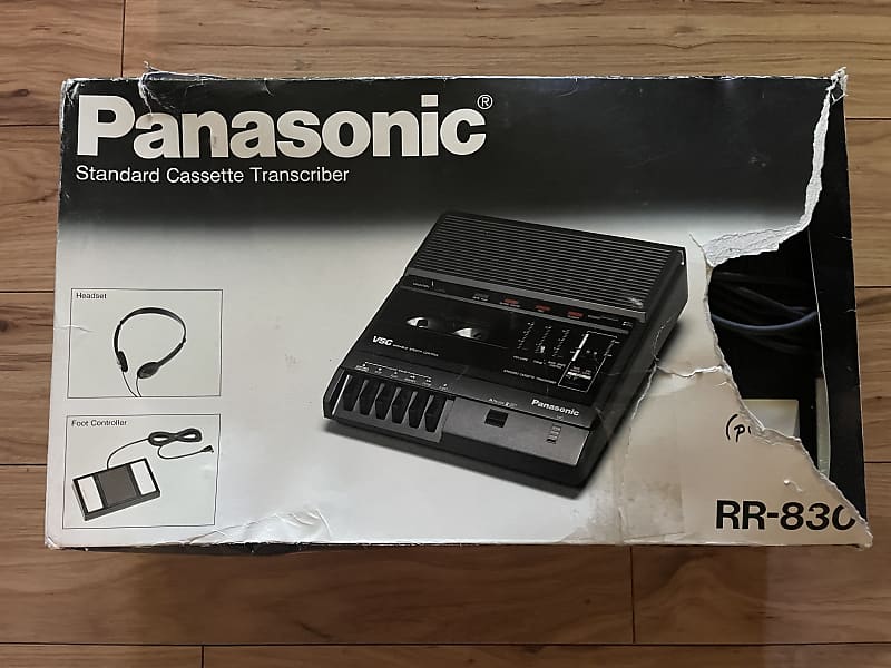Panasonic RR-830 1990s - Black | Reverb