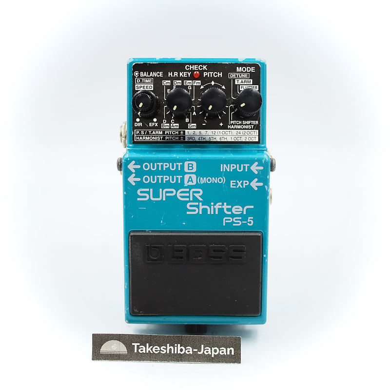 Boss PS-5 Super Shifter Pitch Shift Guitar Effect Pedal | Reverb