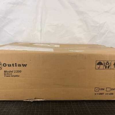 OUTLAW AUDIO MODEL 2200 M-2200 MONO BLOCK POWER AMPLIFIER | Reverb