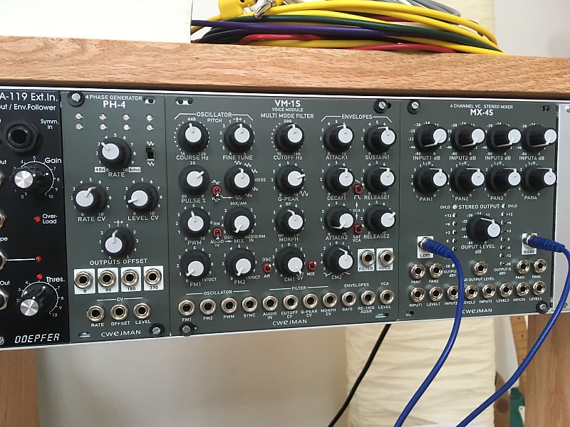 Cwejman VM-1S MX-4S PH-4 - Grey Green | Reverb UK